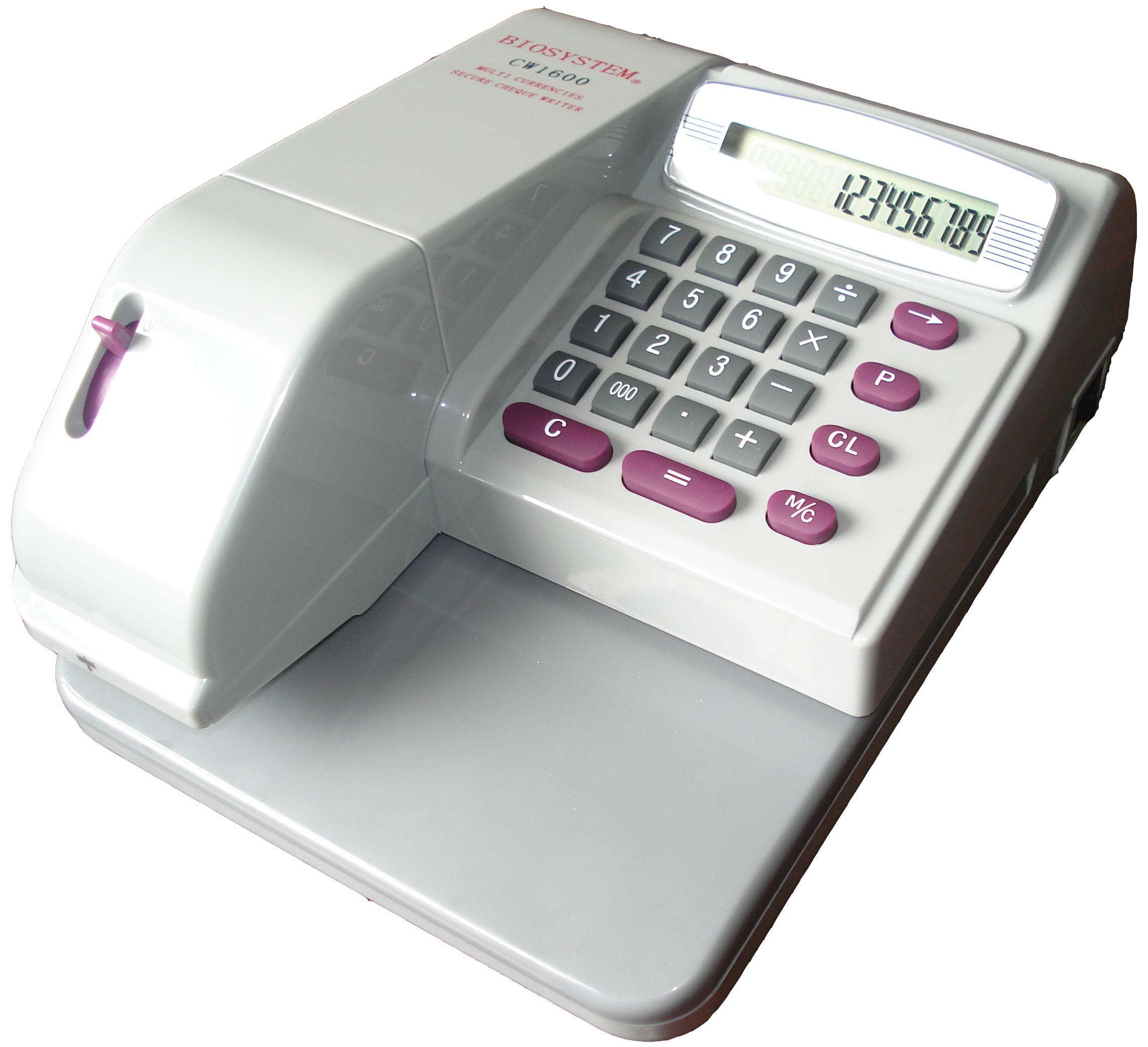CHEQUE WRITER MSCS